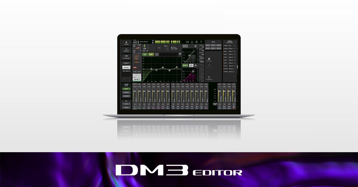 DM3 Editor - Tổng quan - Phần Mềm - Sản phẩm - Âm Thanh Chuyên Nghiệp ...