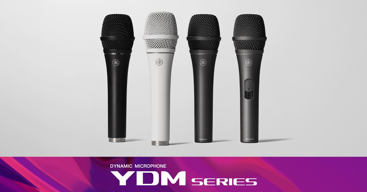 Dòng YDM - Tổng quan - Micro - Phụ kiện - Âm thanh chuyên nghiệp - Sản phẩm - Yamaha - Việt Nam